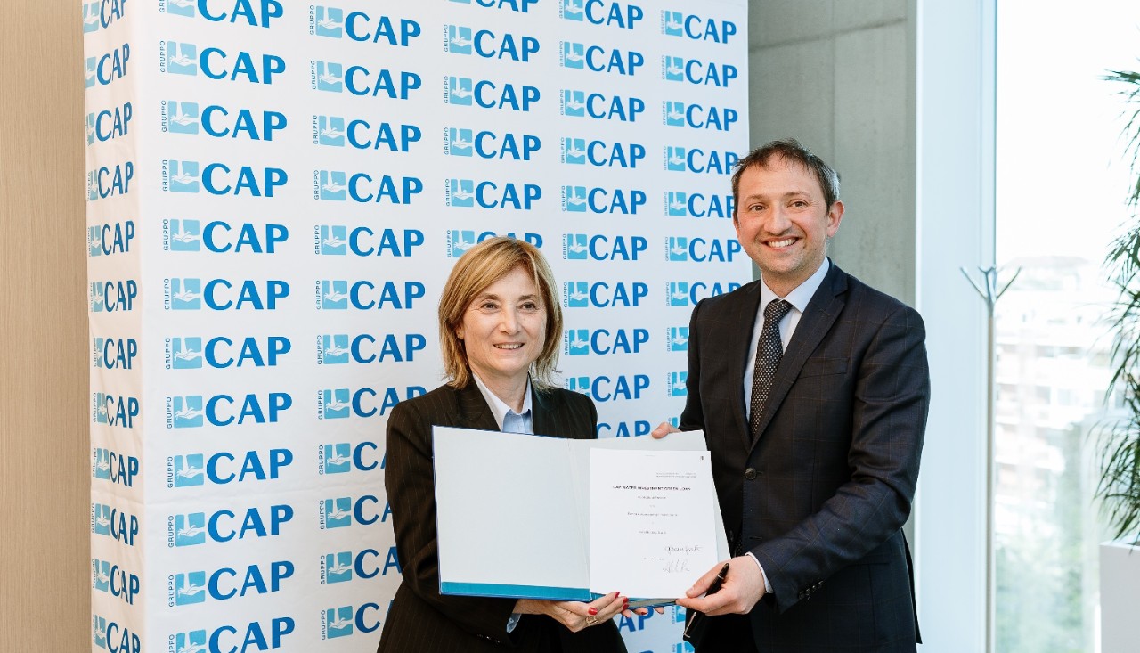 Per Gruppo CAP 100 milioni dalla Banca Europea per gli Investimenti per ...